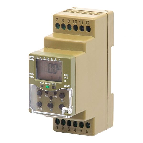 Timer programador de horário 10 funções e 8 escalas de tempo de 0,01S a ...